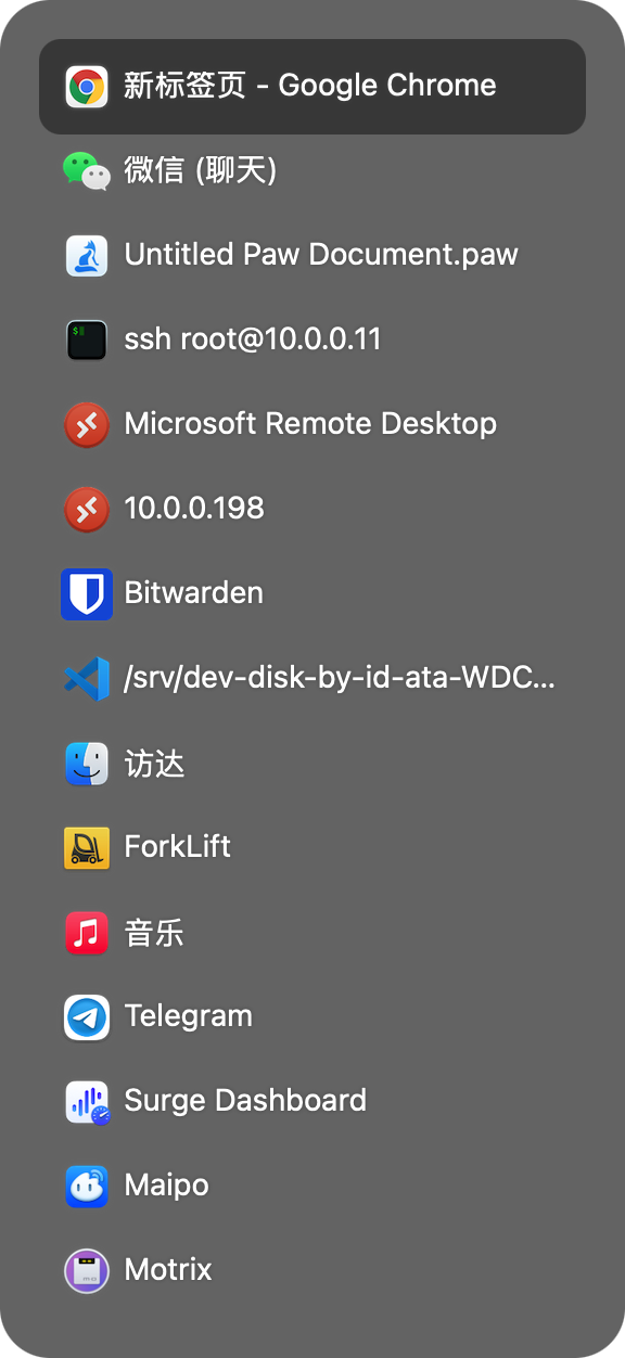 Text is not displayed completely · Issue #814 · lwouis/alt-tab-macos ...