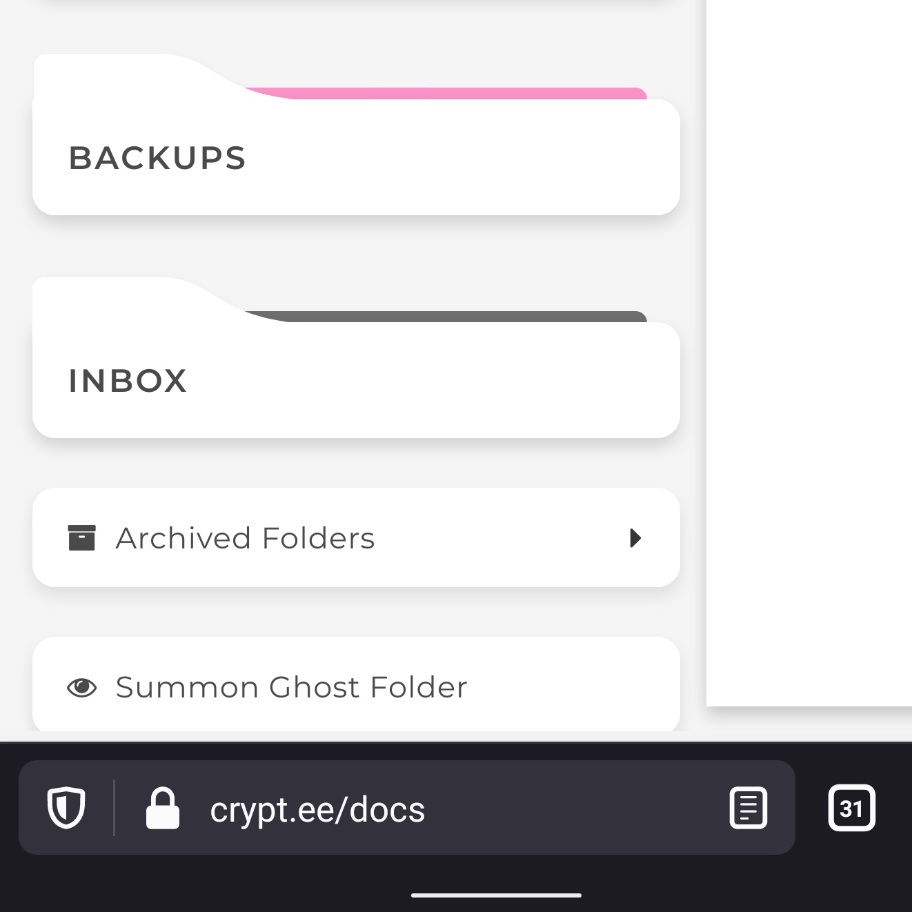 Firefox Beta / Nightly / Preview Rendering Issues · Issue #79 · cryptee/web-client · GitHub