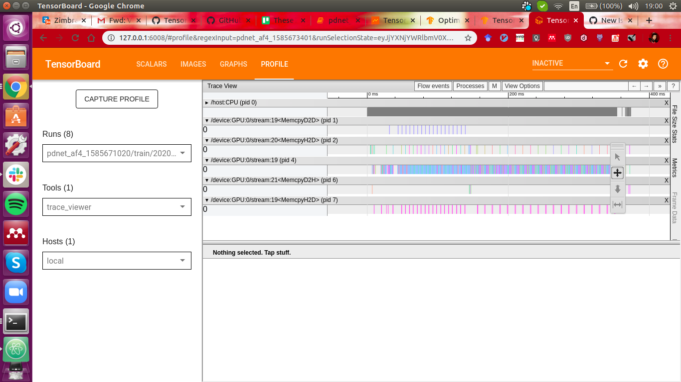 No Other Tools Than Trace Viewer · Issue 1 · Tensorflowprofiler · Github