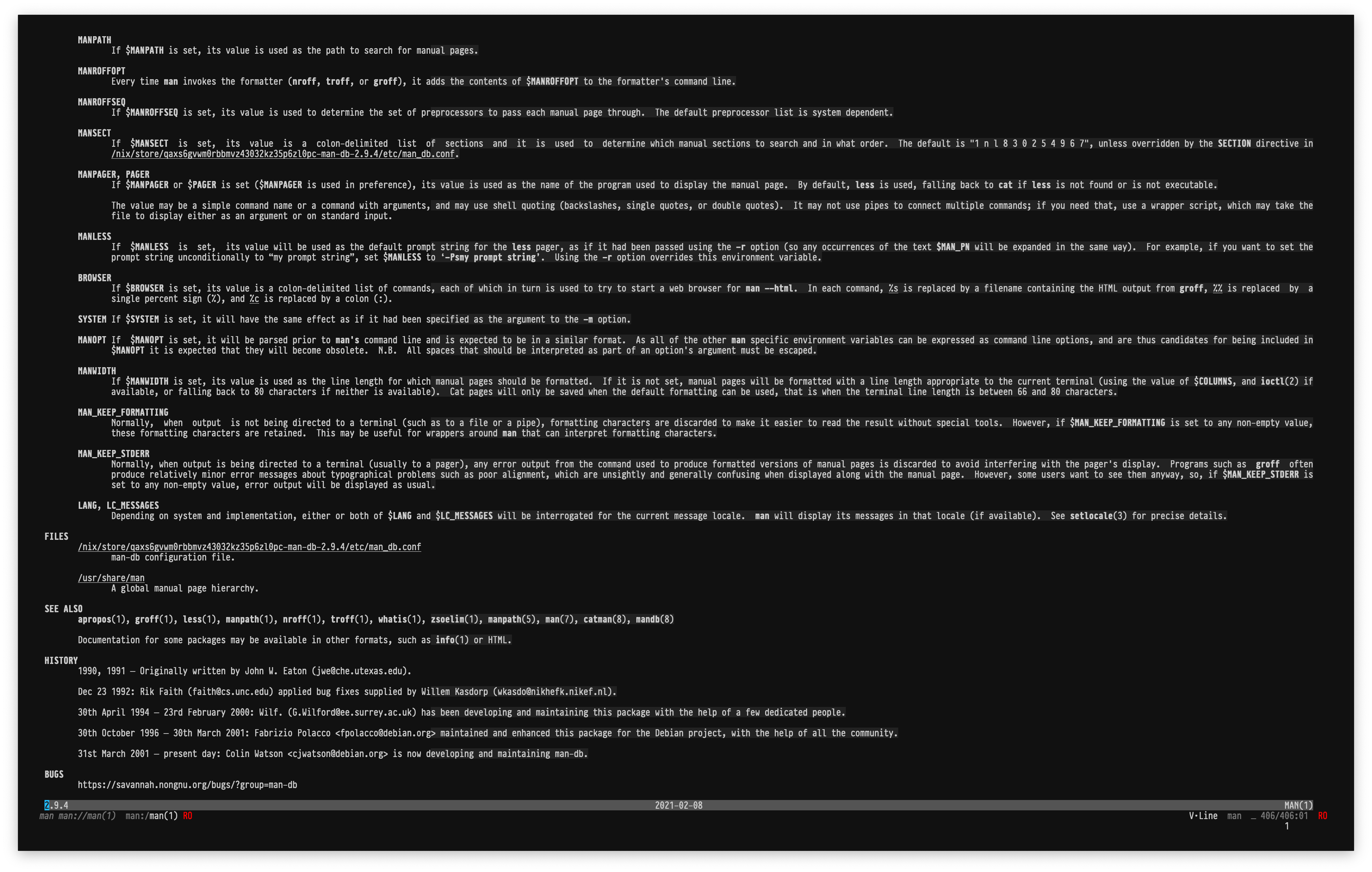 help_tags & man_pages don't work. · Issue #175 · ibhagwan/fzf-lua · GitHub