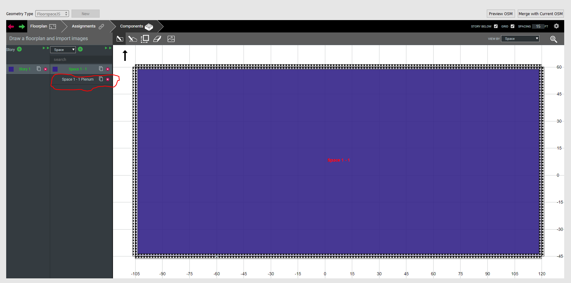 Plenum Space not getting deleted · Issue #320 · openstudiocoalition/OpenStudioApplication · GitHub
