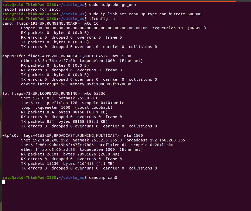 RTNETLINK answers: Broken pipe · Issue #19 · westonrobot/ugv_sdk · GitHub