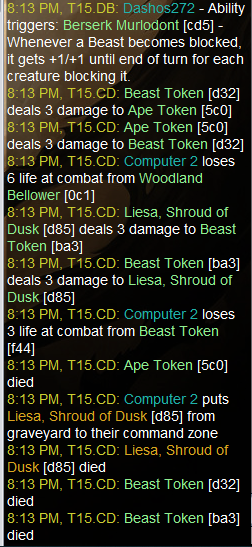 Berserk Merlodont Does not Give +1/+1 · Issue #9441 · magefree/mage · GitHub
