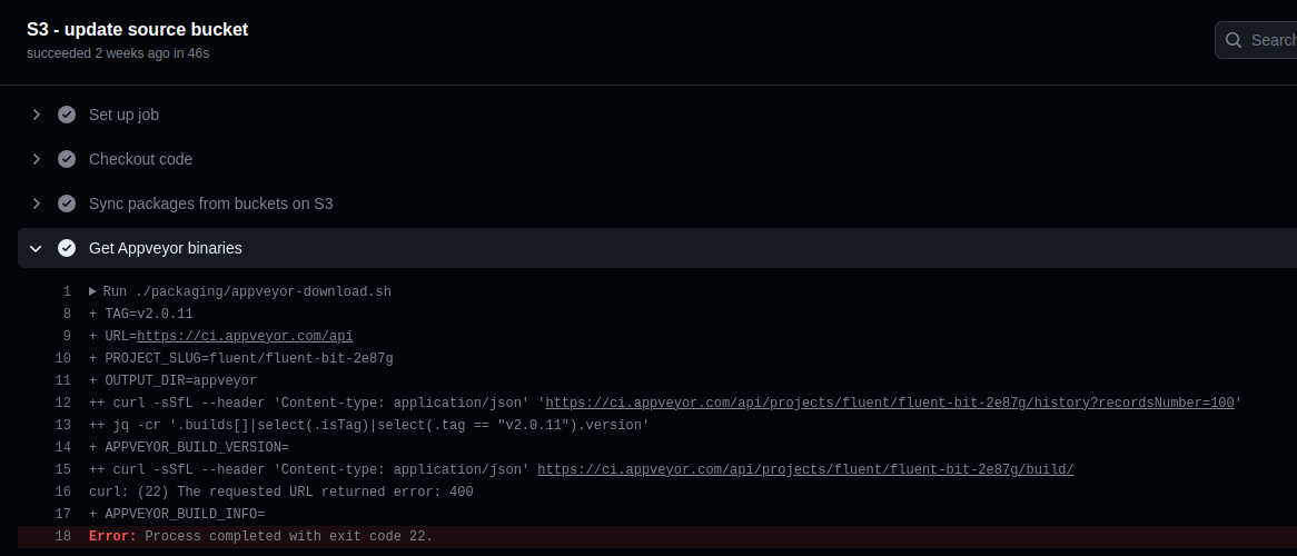 Missing 2 0 11 Windows Release Binary · Issue 7227 · Fluent Fluent Bit · Github