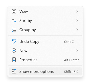 Integrate with Windows 11 File Explorer Context Menu · Issue #15955 ...