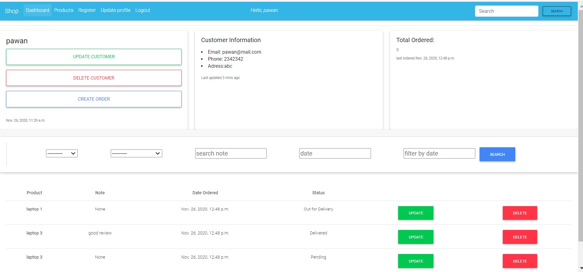 GitHub - pawankm21/customer-management-system: A simple CRM for ...