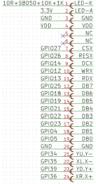 Compatibility 8Bit 8080-8 parallel touch screen ST7735S · Issue #1933 · Bodmer/TFT_eSPI · GitHub
