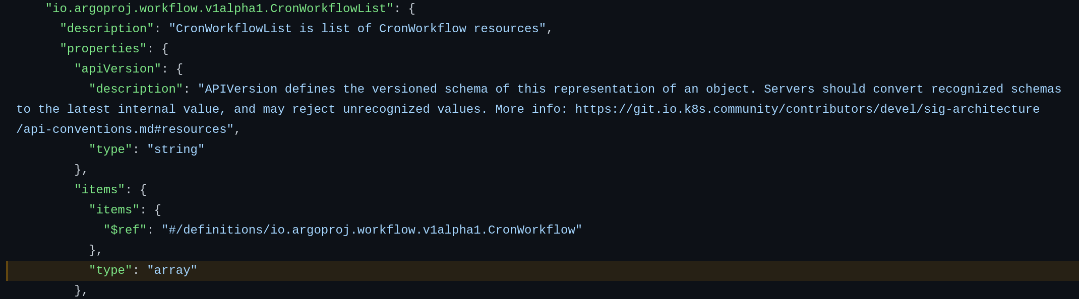 Get Api V1 Cron Workflows {namespace} Items Property Could Be Null · Issue 10376 · Argoproj