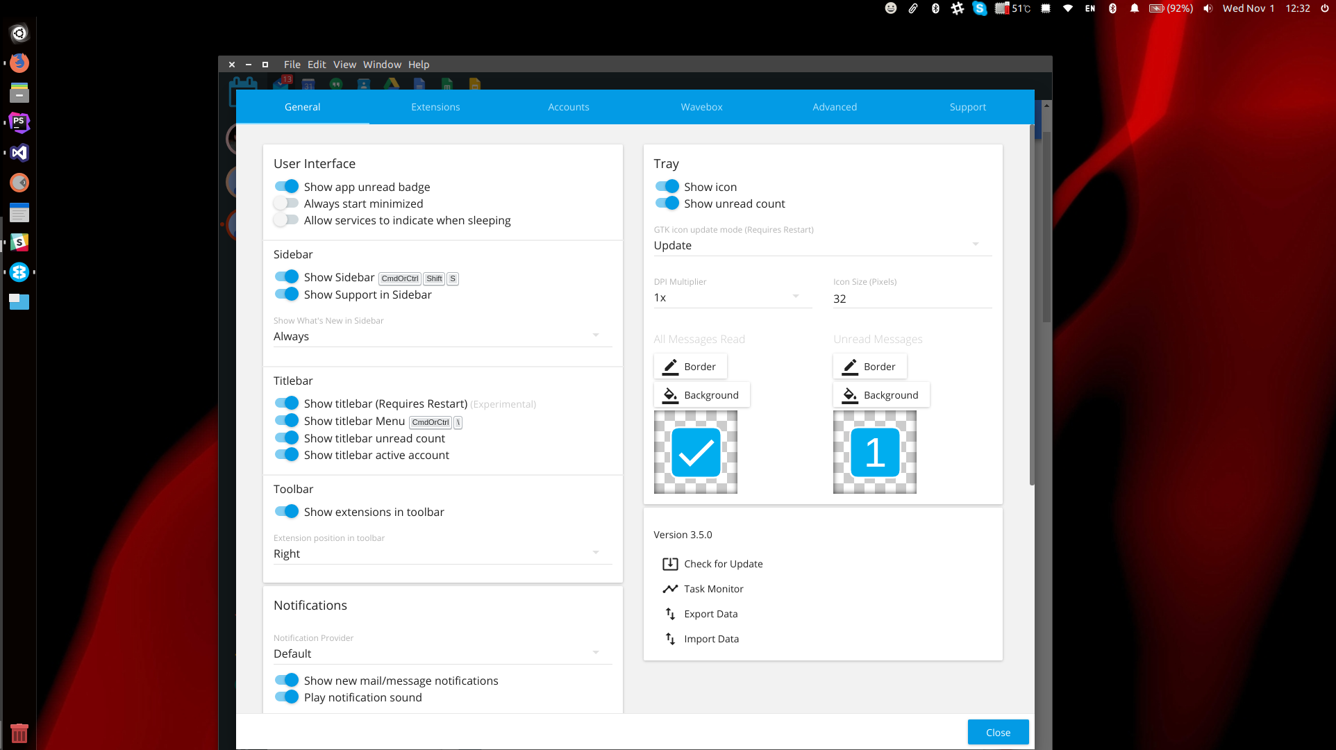No systray icon (ubuntu / snap) · Issue #446 · wavebox/waveboxapp · GitHub