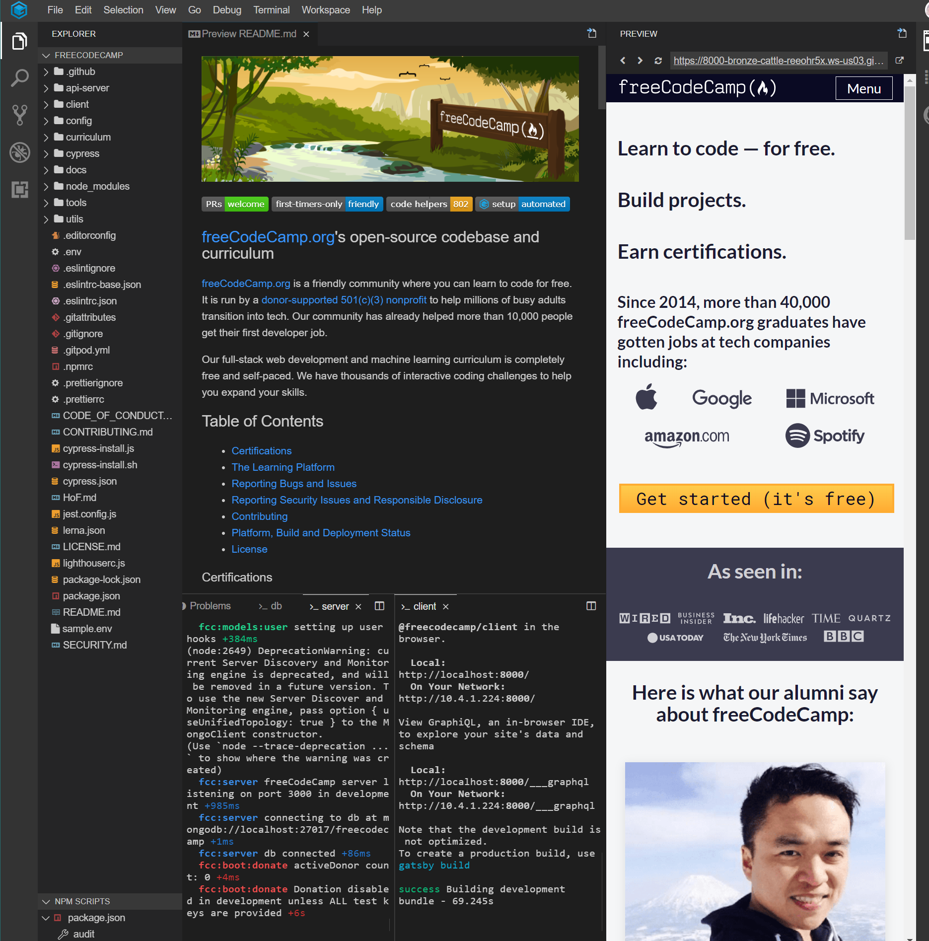 Client Console Errors · Issue 40892 · Freecodecampfreecodecamp · Github 8866