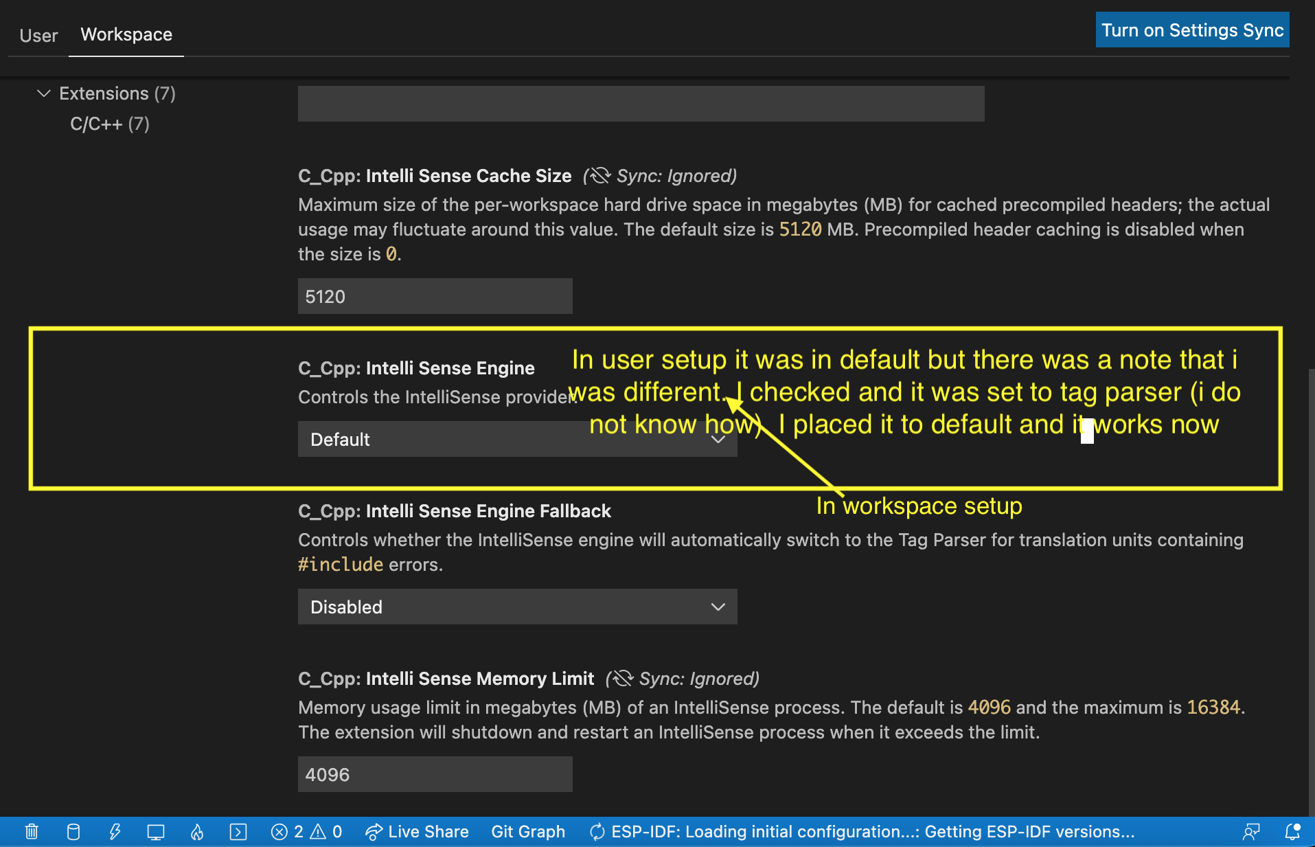 Autocomplete does not identify variables and functions inside objects or structures immediatly ...