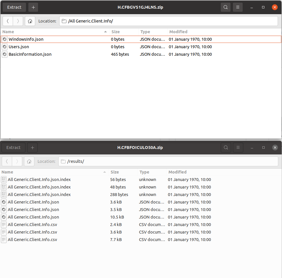 Exporting Results In 6 7 · Issue 2402 · Velocidex Velociraptor · Github