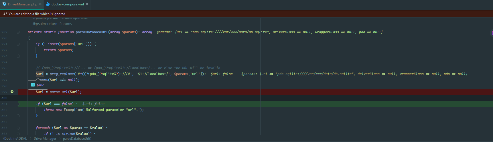Connection With Pdo Prefix Url Is Not Working · Issue 5906 · Doctrine Dbal · Github