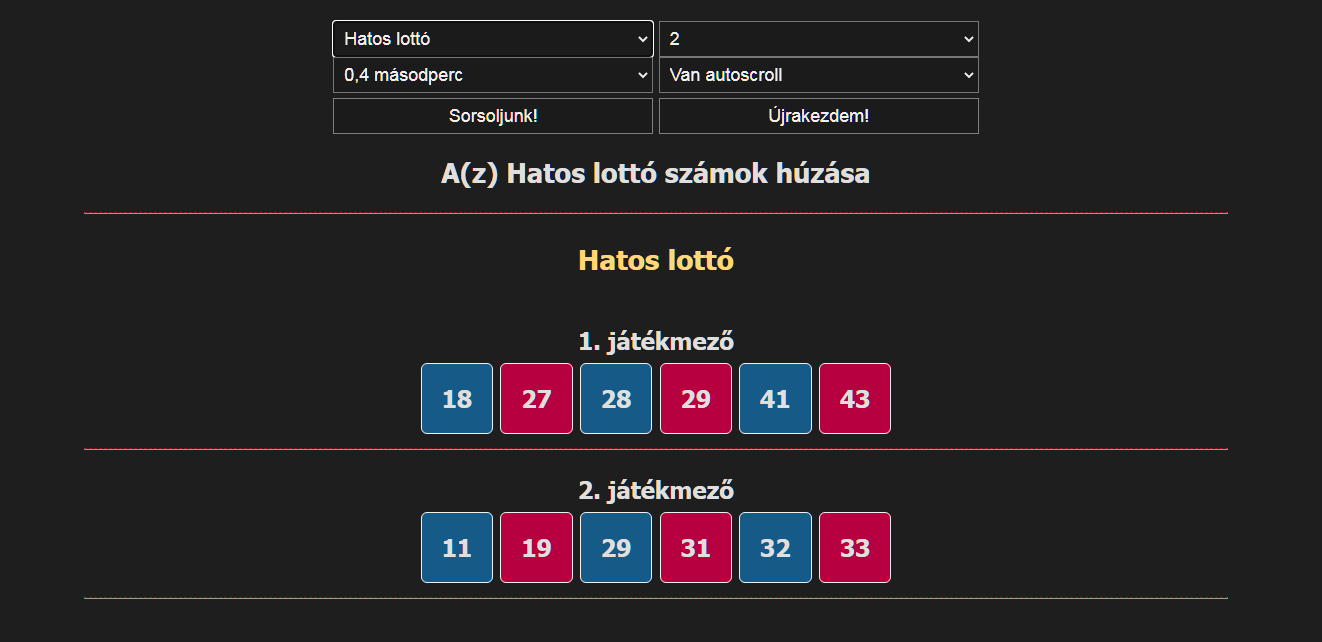 GitHub - Alpha-Buchotep/Lotto: Egyszerű procedurális lottó sorsoló (5 ...