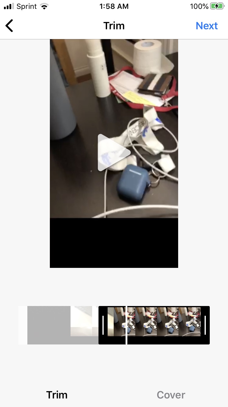 Video has a black bar at the bottom when "config.onlySquareImagesFromCamera = false" · Issue ...