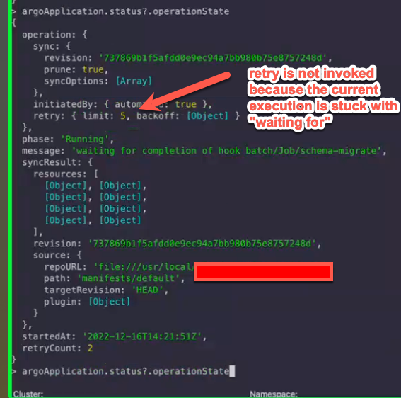 Sync gets stuck and must be terminated/restarted manually in order to ...