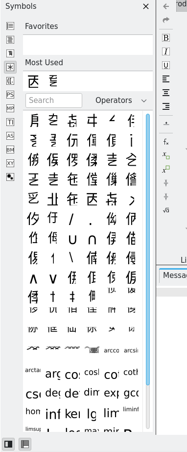 Math symbols in the left pane are not displayed correctly · Issue #2579 ...