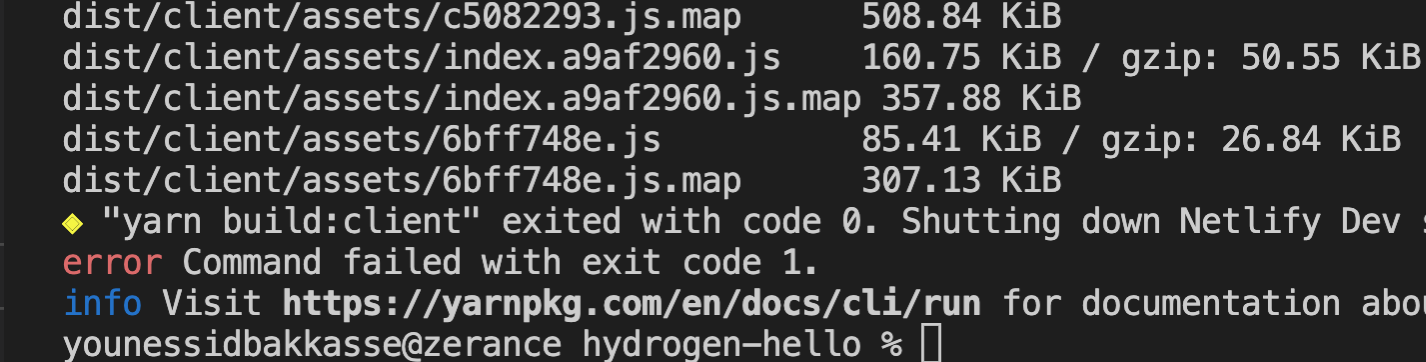 Hydrogen v17 not supported? · Issue #7 · netlify/hydrogen-platform · GitHub