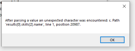 Importing Error · Issue #48 · Zarroc2762/E7-Gear-Optimizer · GitHub