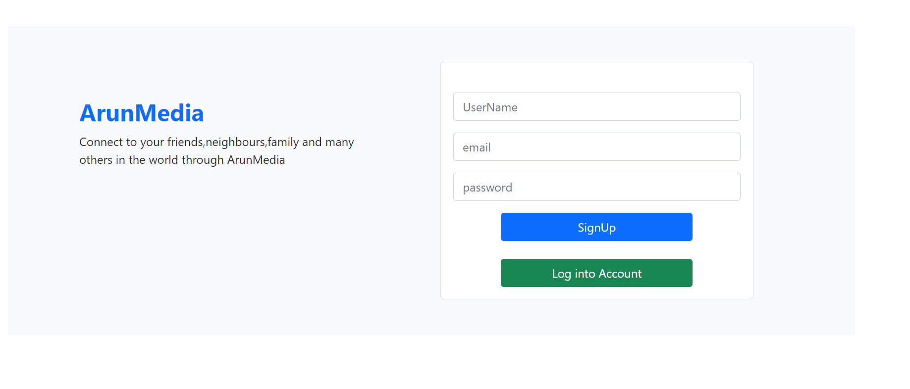 GitHub - arunkumarnepa00/Arun-media-react: Arun media frontend react app