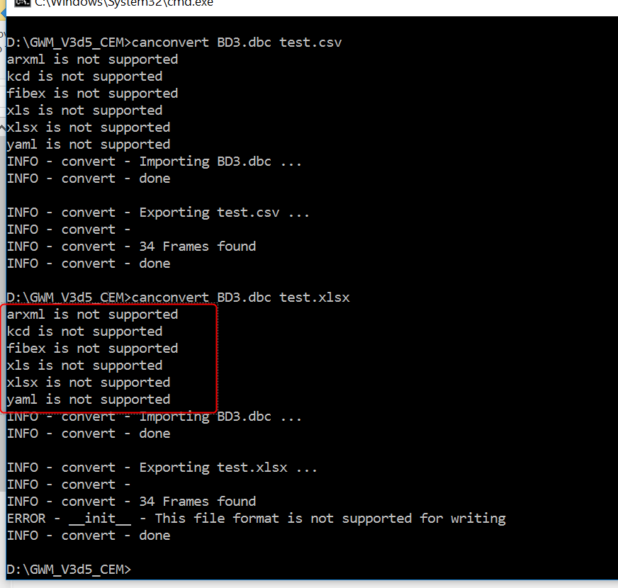 Error When Export To Xlsx · Issue 601 · Ebroecker Canmatrix · Github