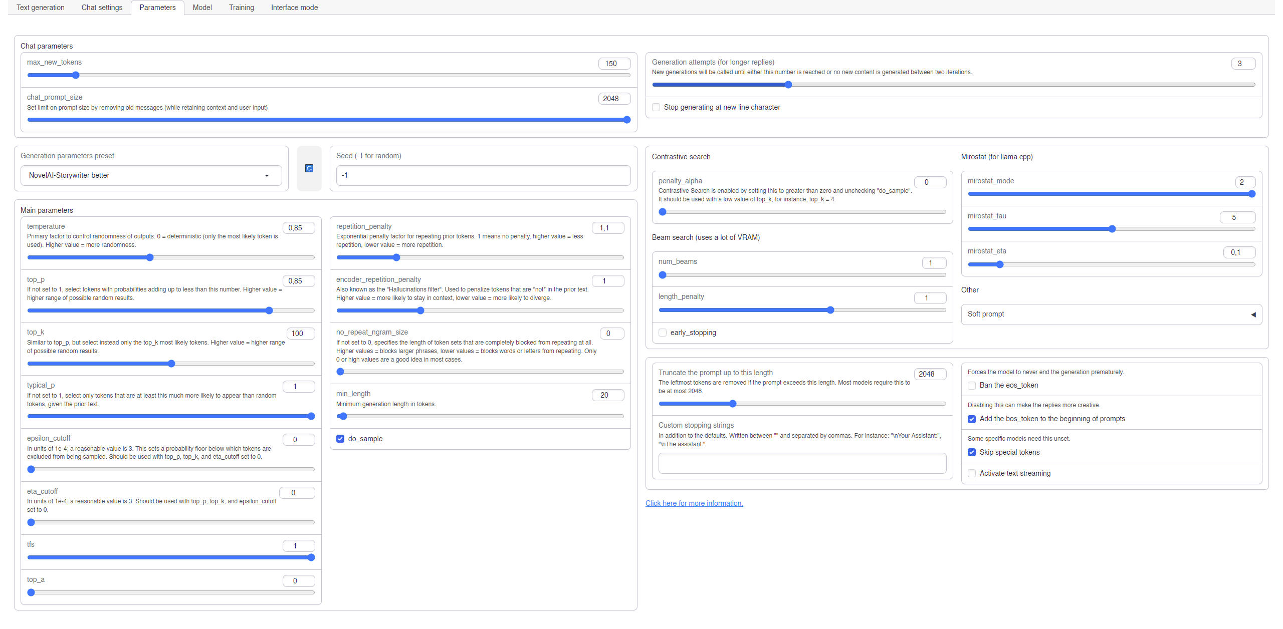 Ggml Model Parameters On Gpucpu Under Windows · Oobabooga Text Generation Webui · Discussion