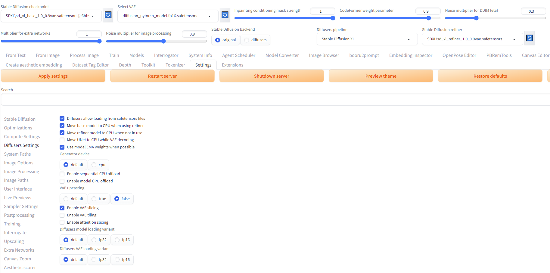 [Issue]: SDXL 1.0 Producing Black Images · Issue #1858 · vladmandic/automatic · GitHub