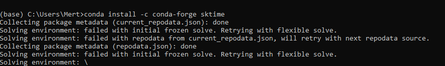 [BUG] Can't install sktime with pip ; building wheels fail · Issue #592 · sktime/sktime · GitHub