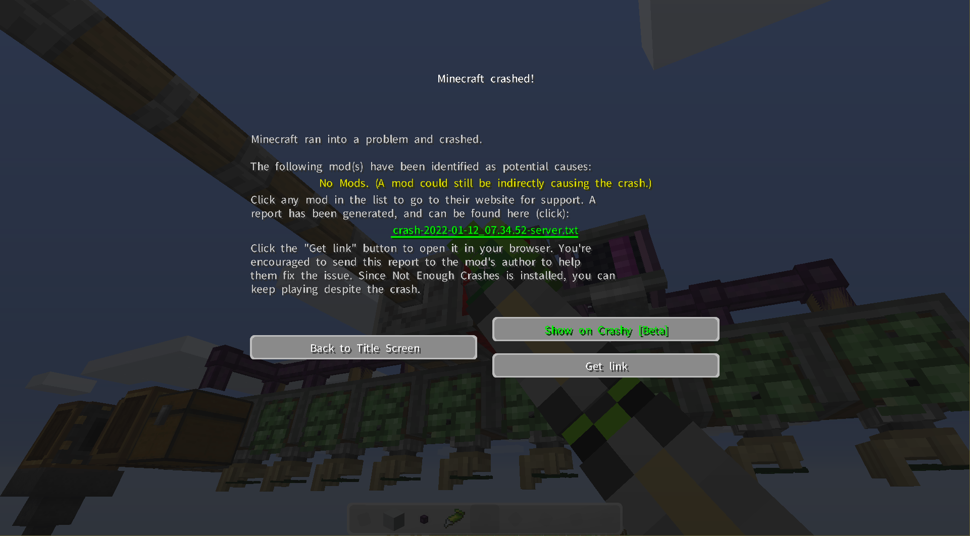 Crash when trying to push Cyclic cables with create piston. · Issue #2020 · Lothrazar/Cyclic ...