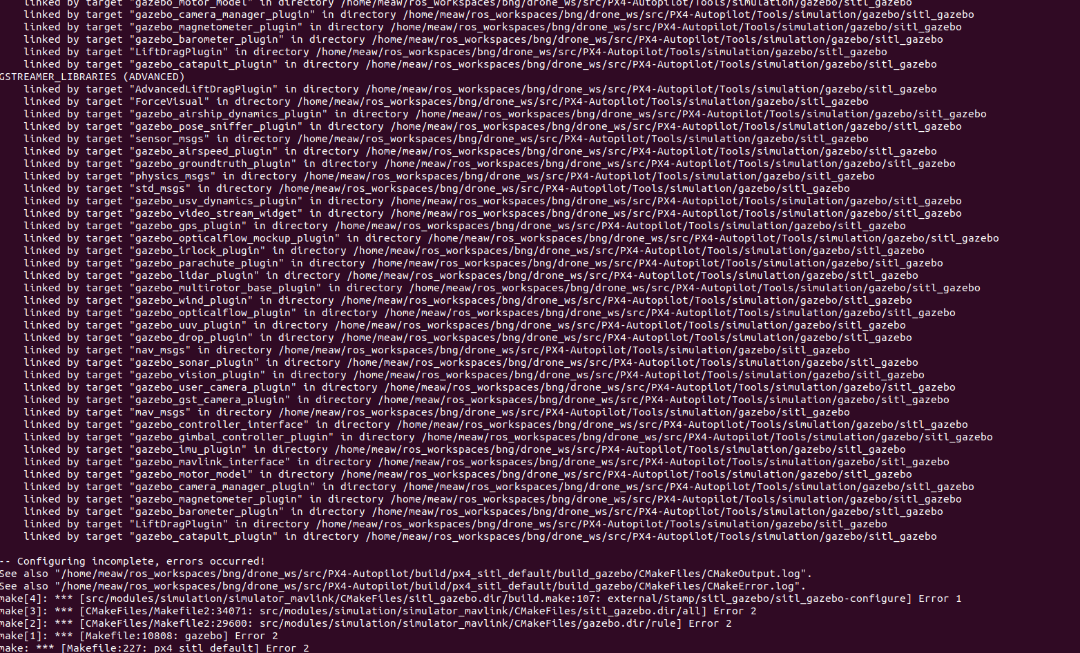 package not compiled on ros noetic version · Issue #20755 · PX4/PX4-Autopilot · GitHub