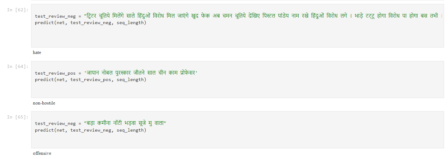 Github Shubham11941140hate Speech Profanity Detection In Hindi Implemented A Multi Class 4507