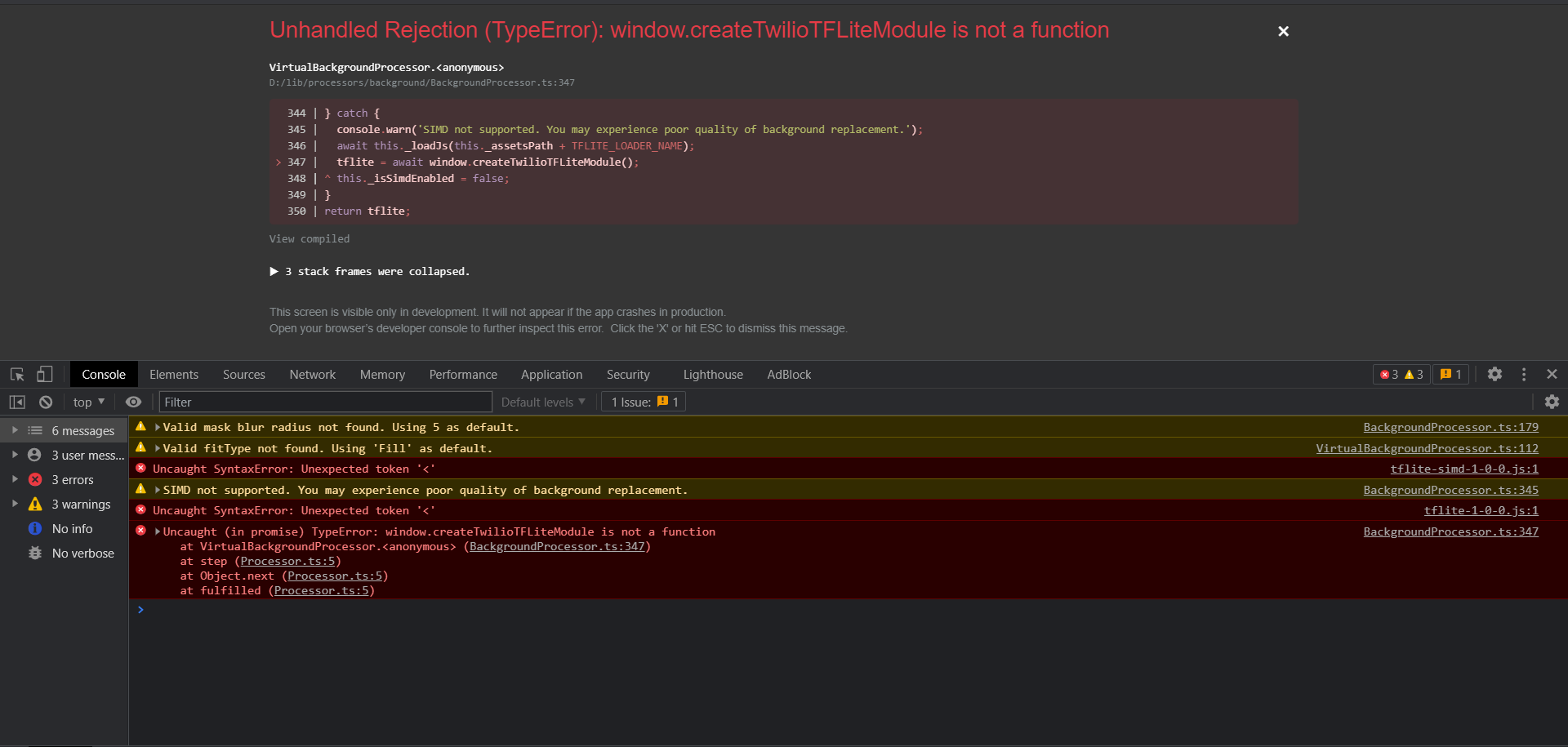 Custom Background Feature · Issue 453 · Twilio Twilio Video App React · Github