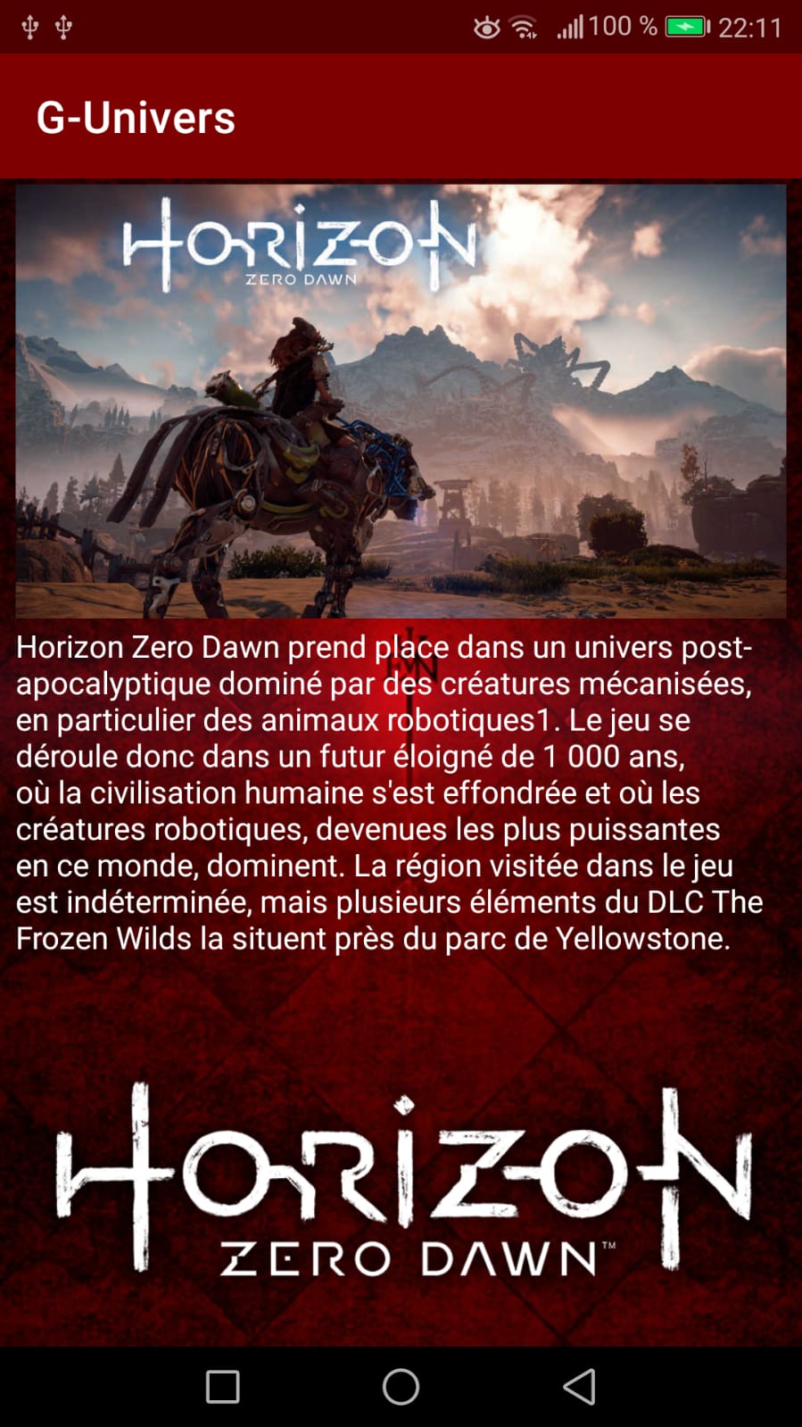 GitHub - Meganenou/G-UniversApplication: Projet 4A