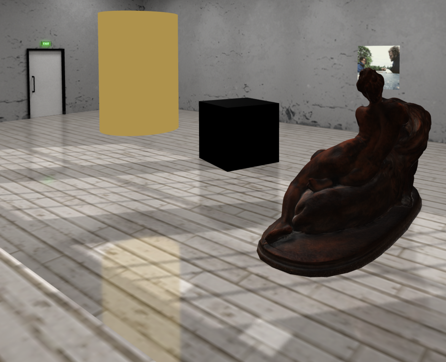 GitHub - kylebakerio/a-dynamic-reflection: live env maps that actually ...