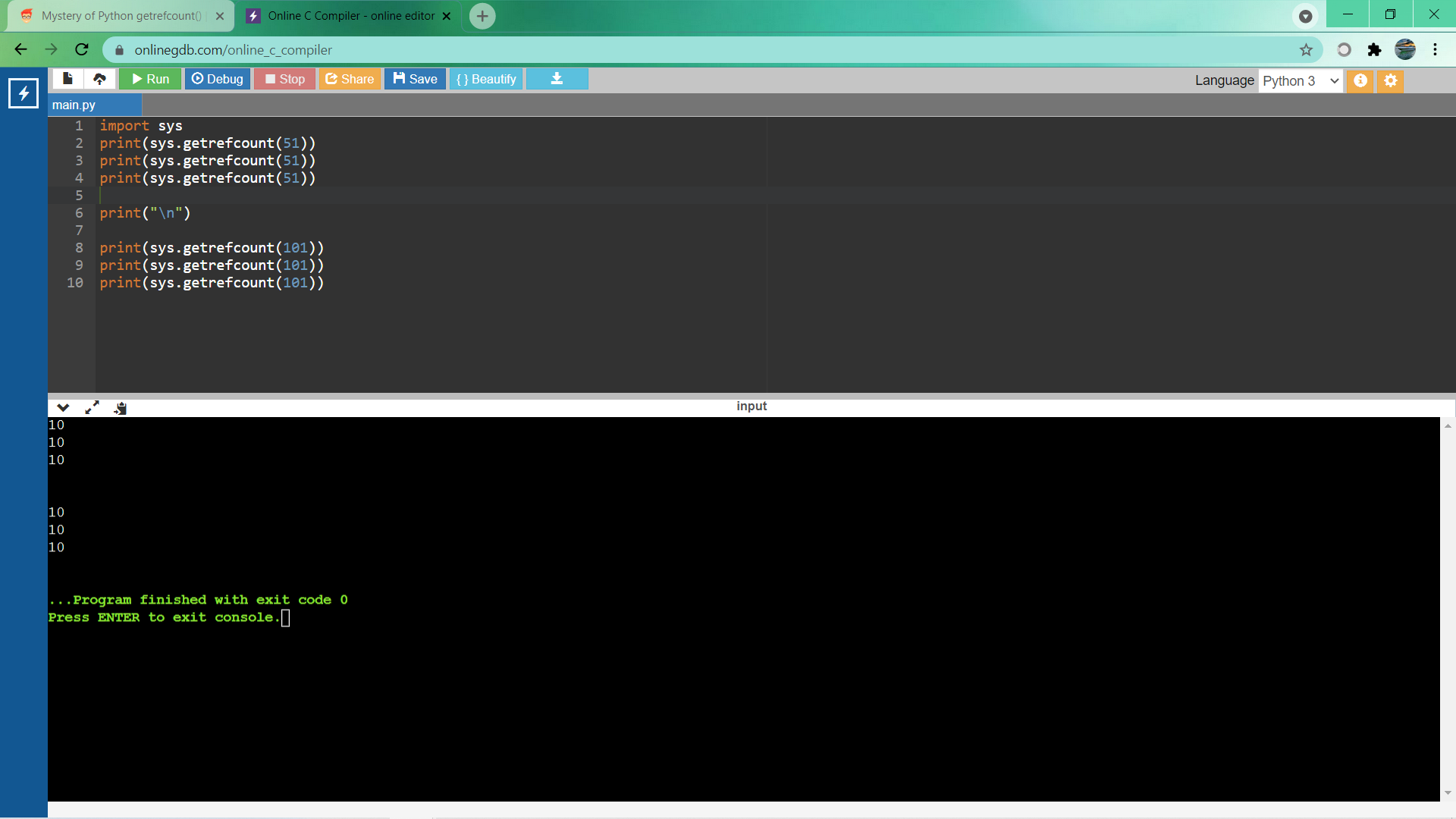 Reference count error in function numpy.dtype · Issue #19397 · numpy ...