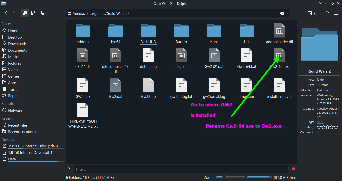 How to run BlishHUD on Steam Deck · GitHub