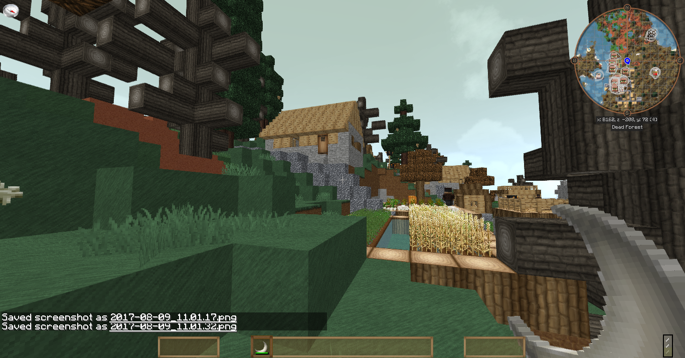 Rendering glitches with shaders and witchery wolf form · Issue #825 ...