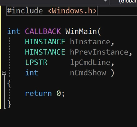 [D3D Engine] 2. WinMain — 갬장장이의 코드 대장간