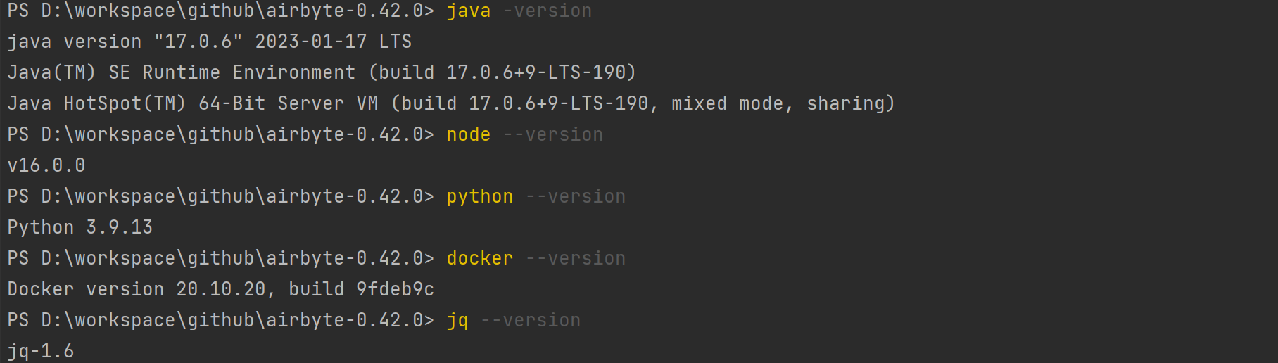 Source Code Compilation Error Execution Failed For Task Tools Code Generator Airbytedocker