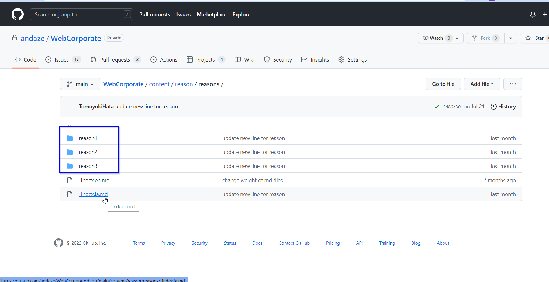 ページ構造ないしマテリアル文章のページ分けが謎 · Issue #530 · andaze/WebCorporate · GitHub
