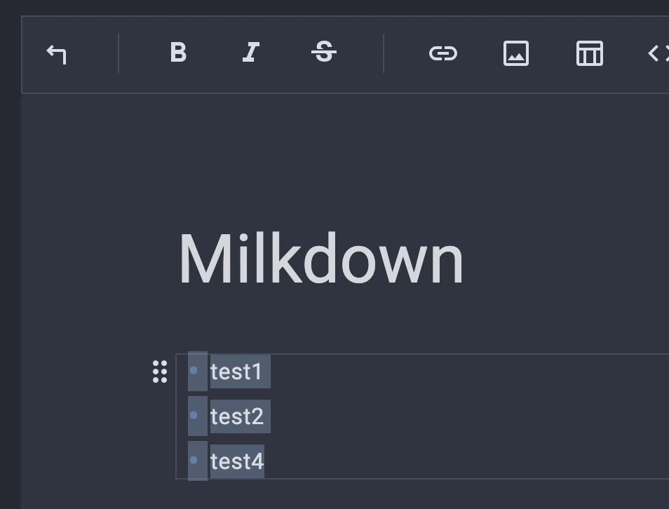 [Bug] plugin-block: unable to drag the first list item to another list item · Issue #728 ...