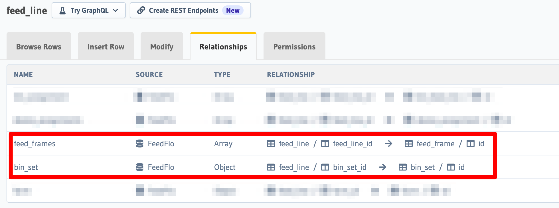 In the Relationships tab, created Array relationships have their columns reversed · Issue #9802 ...