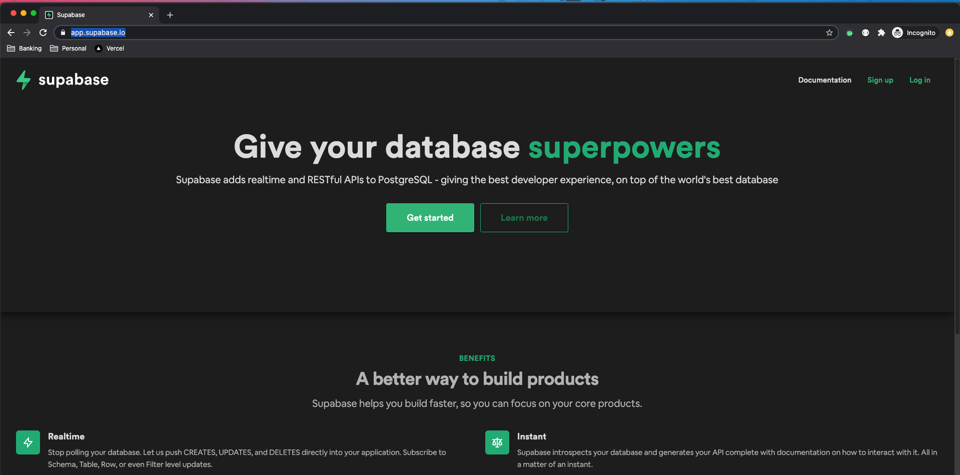 Request to change unauthenticated dashboard root to be the login screen · Issue #163 · supabase ...