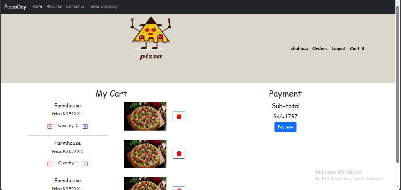 GitHub - ShahbazVK/pizza-mern-app