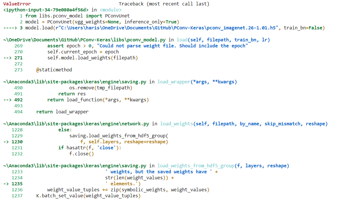 ValueError: invalid literal for int() with base 10: 'h5' · Issue #25 · MathiasGruber/PConv-Keras ...