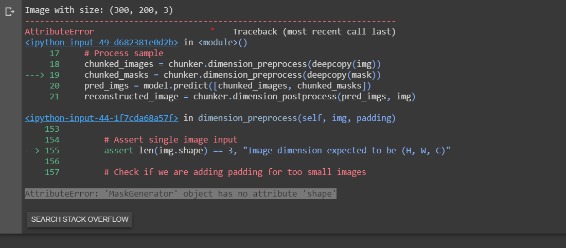 AttributeError: 'MaskGenerator' object has no attribute 'shape' · Issue #65 · MathiasGruber ...