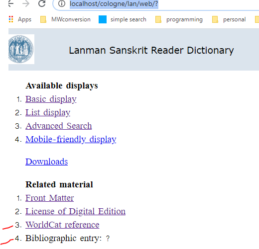 Lanman added to homepage · Issue #4 · sanskrit-lexicon/csl-homepage · GitHub