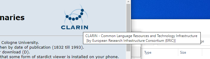 Correct 'Clarin' tooltip · Issue #10 · sanskrit-lexicon/csl-homepage · GitHub