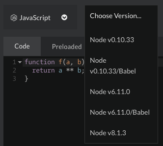 JavaScript does not recognize the ** exponential operator · Issue #541 ...
