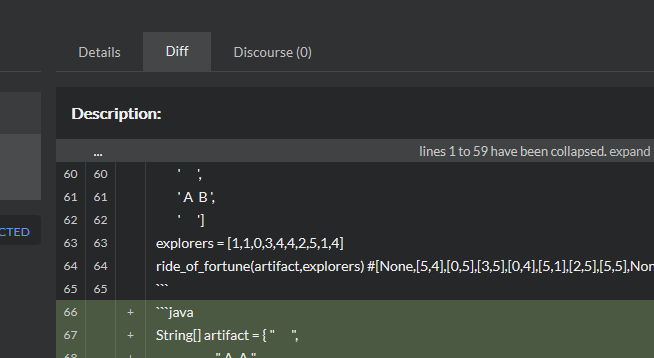 Use monospace font in translation diff window · Issue #1319 · codewars ...